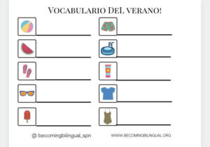 Spanish Activity - Write The Room - Becoming Bilingual