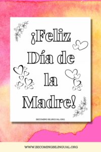 Mother's Day Activities In Spanish - Becoming Bilingual
